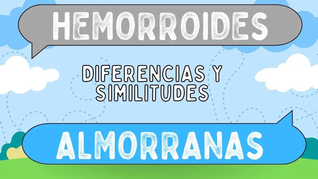 Diferencias entre hemorroides y almorranas