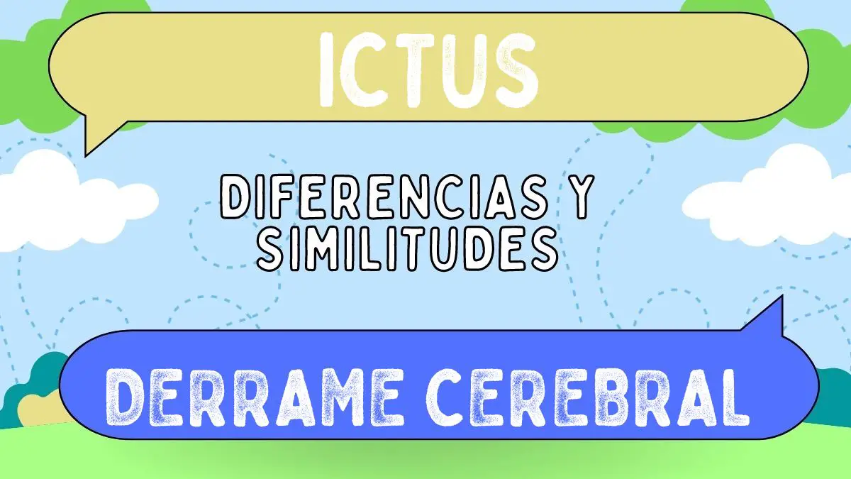 Diferencias entre ictus y derrame cerebral