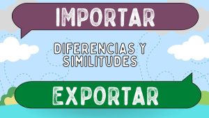 Diferencias entre importar y exportar