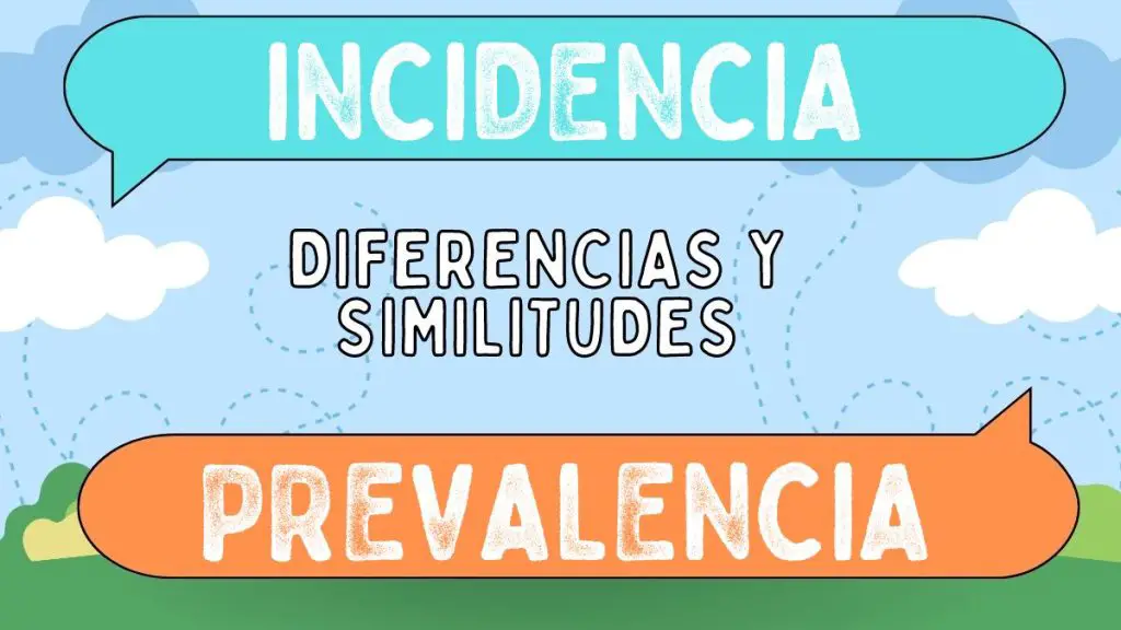 Diferencias entre incidencia y prevalencia