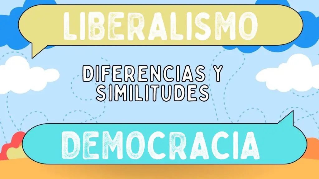 Diferencias entre liberalismo y democracia