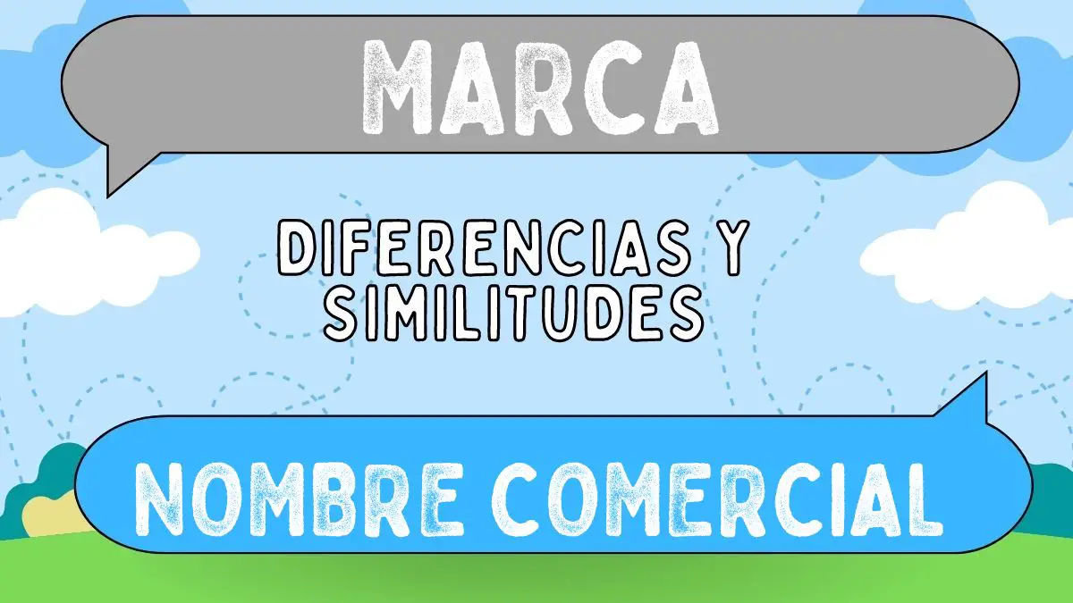 Diferencias entre marca y nombre comercial