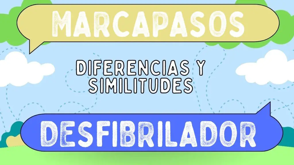 Diferencias entre marcapasos y desfibrilador