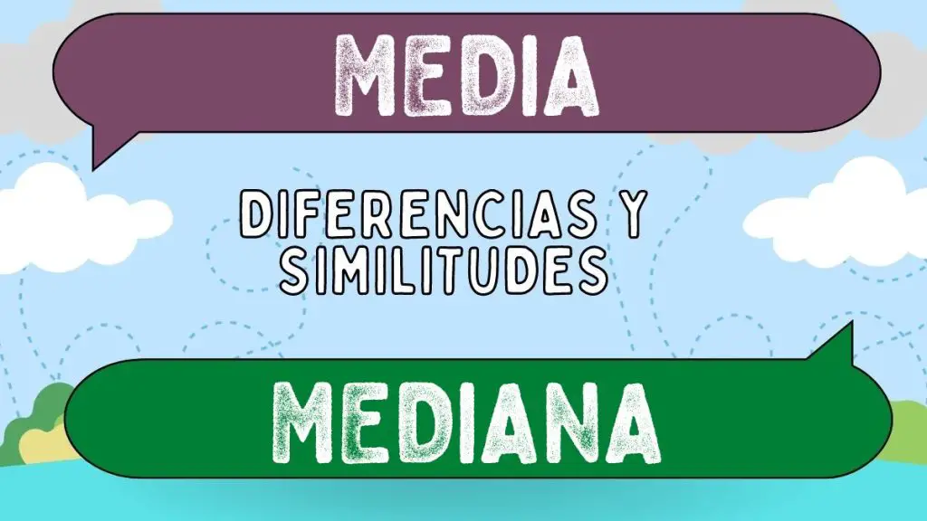 Diferencias entre media y mediana