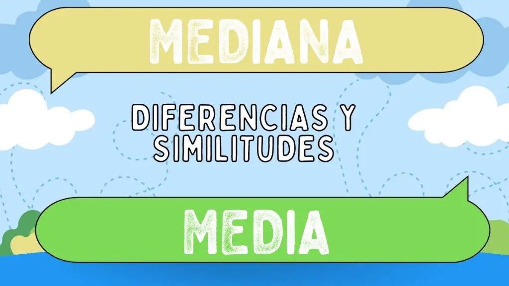 Diferencias entre mediana y media