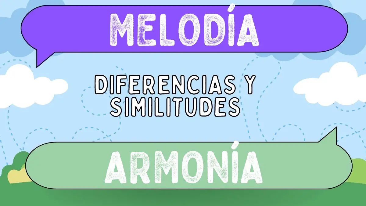Diferencias entre melodía y armonía