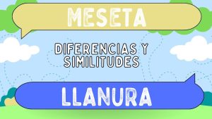 Diferencias entre meseta y llanura