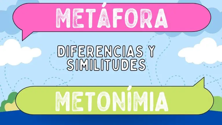 Diferencias entre metáfora y metonímia
