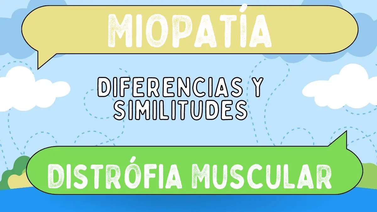 Diferencias entre miopatía y distrófia muscular