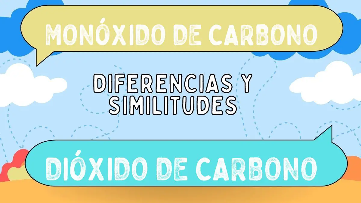 Diferencias entre monóxido de carbono y dióxido de carbono