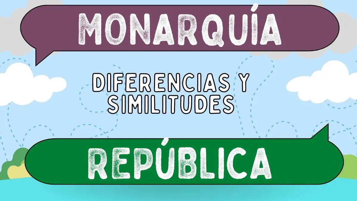 Diferencias entre monarquía y república