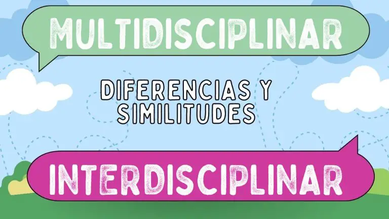 Diferencias entre multidisciplinar y interdisciplinar