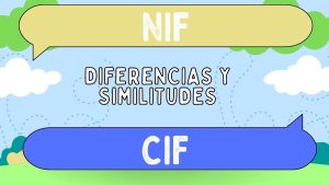 Diferencias entre nif y cif