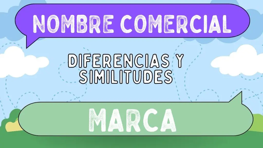 Diferencias entre nombre comercial y marca