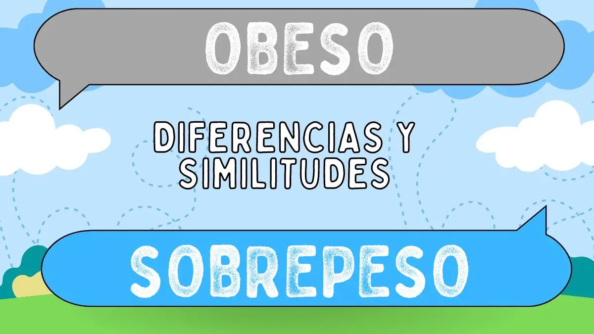 Diferencias entre obeso y sobrepeso