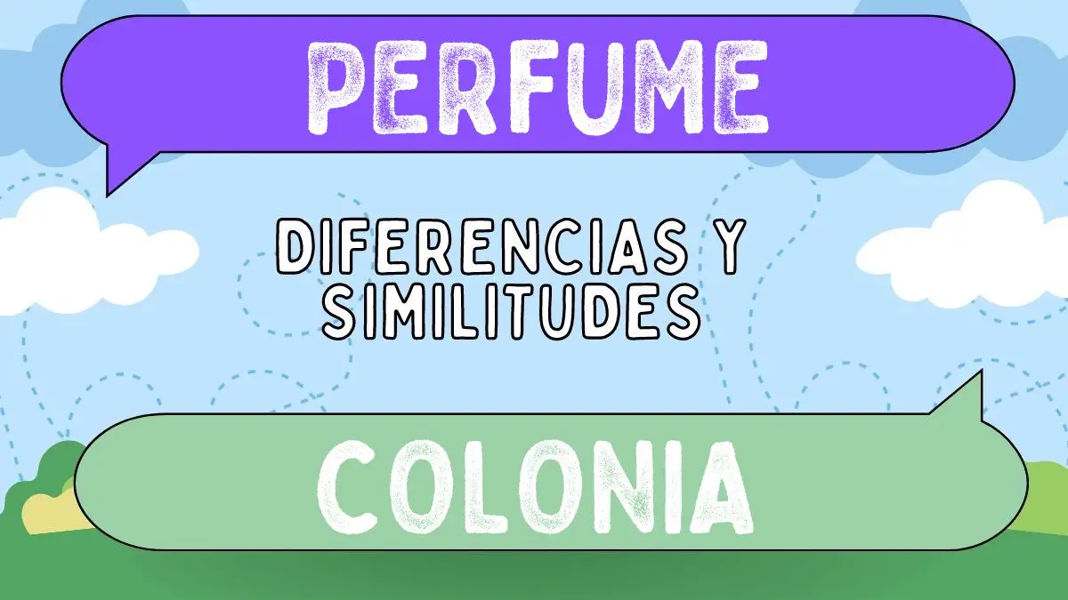 Diferencias entre perfume y colonia