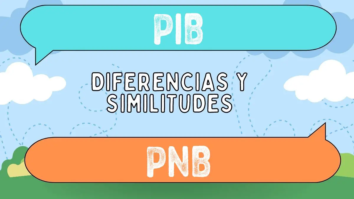 Diferencias entre pib y pnb