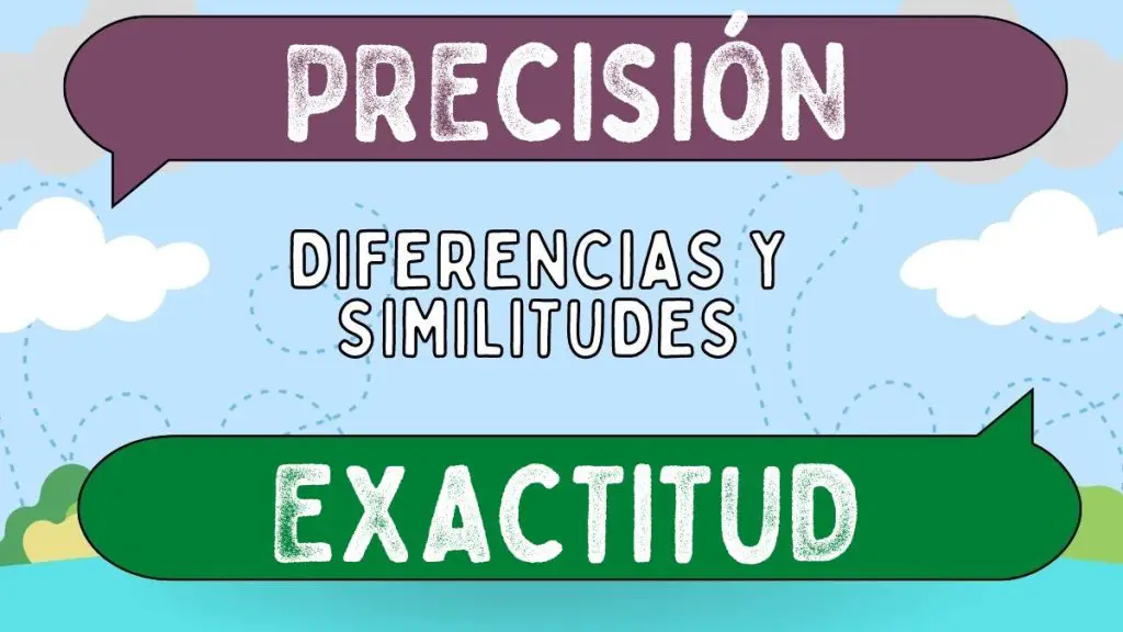 Diferencias entre precisión y exactitud