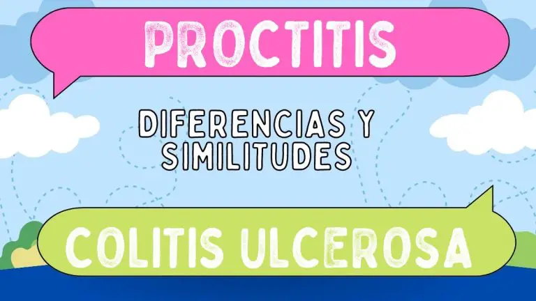 Diferencias entre proctitis y colitis ulcerosa