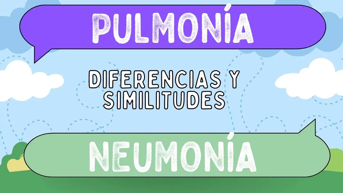Diferencias entre pulmonía y neumonía
