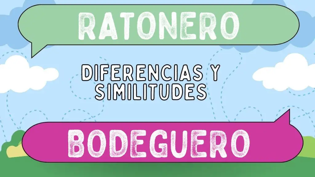 Diferencias entre ratonero y bodeguero