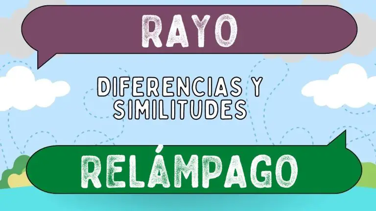 Diferencias entre rayo y relámpago