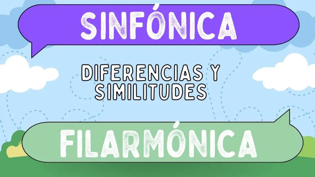 Diferencias entre sinfónica y filarmónica