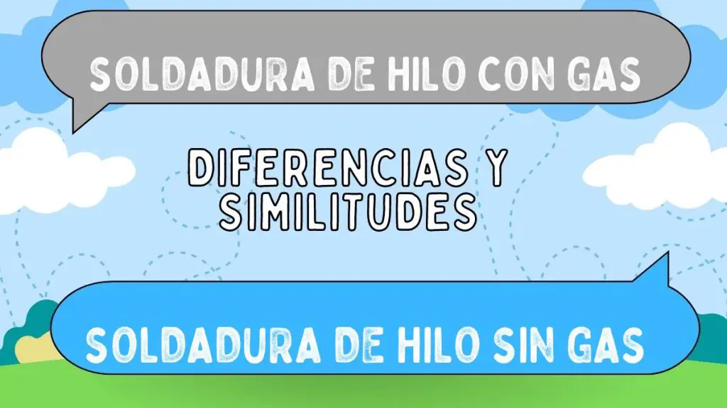 Diferencias entre soldadura de hilo con gas y soldadura de hilo sin gas