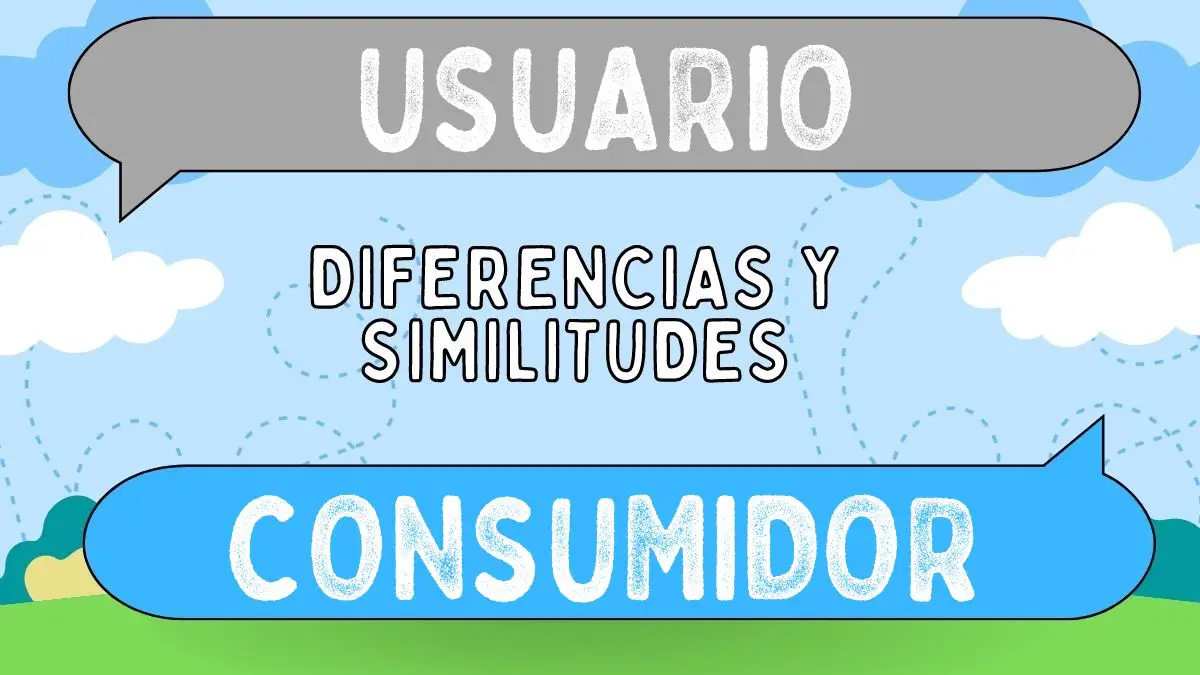 Diferencias entre usuario y consumidor