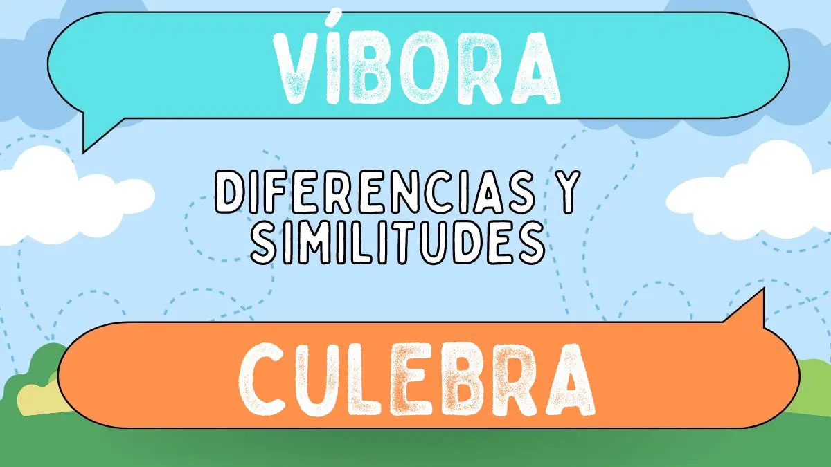 Diferencias entre víbora y culebra