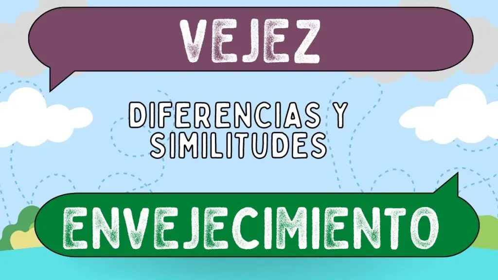 Diferencias entre vejez y envejecimiento