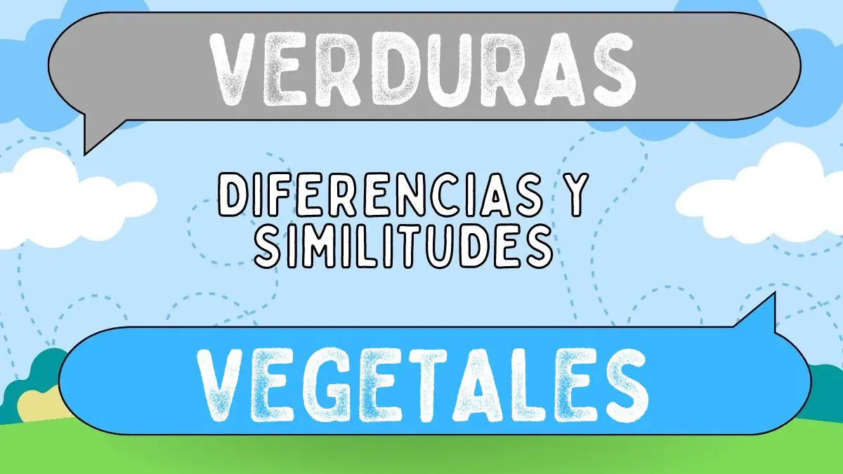 Diferencias entre verduras y vegetales